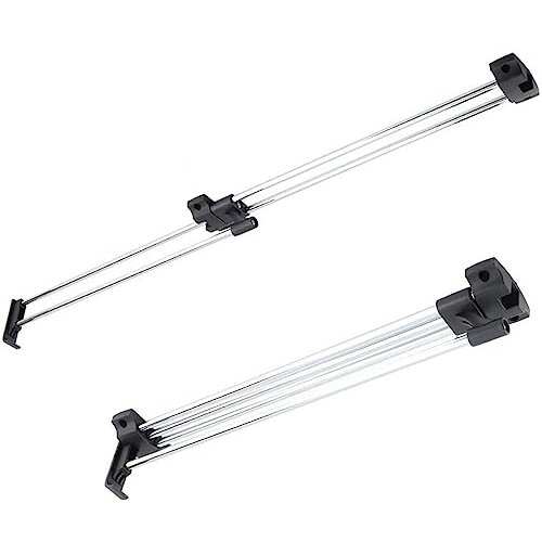 Wardrobe Rail Heavy Duty Retractable Clothes Hanger Rail Pull Out ...