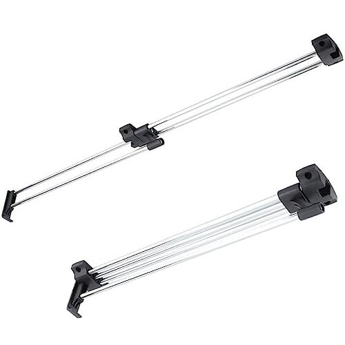 Wardrobe Rail Heavy Duty Retractable Clothes Hanger Rail Pull Out ...