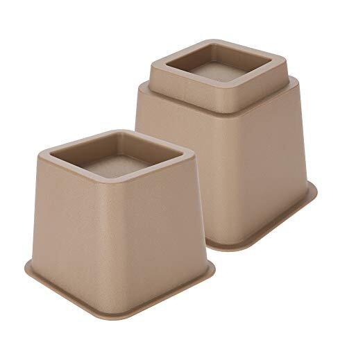Sofa Raisers on Settees Elderly, Square Bed Riser Adjustable Plastic ...