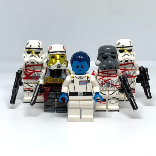 (5x Admiral Thrawn Captain Enoch Night Trooper) Movie Star Wars Series ...