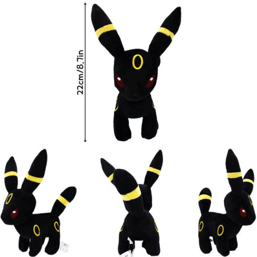 (Umbreon 4) 9 Styles Pokemon Umbreon Kawaii Soft Plush Toys Cute Anime ...