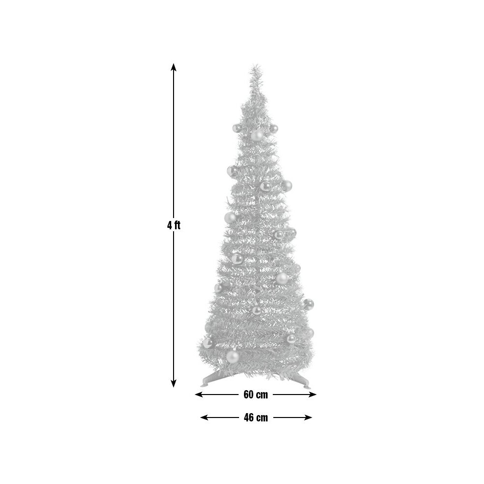 Argos Home 4ft Pre Lit Pop Up Christmas Tree on OnBuy