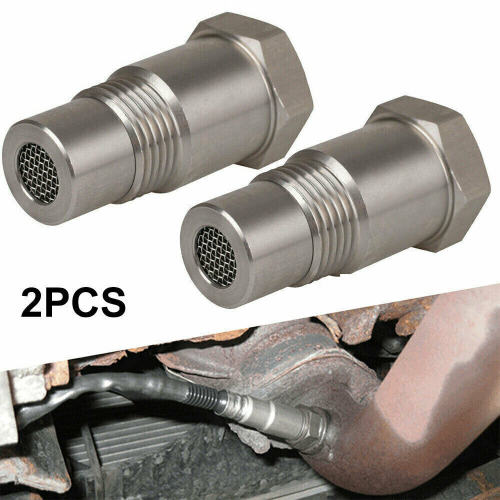 2X Car CEL Fix Oxygen O2 Sensor Adapters Check Engine Light Eliminator ...