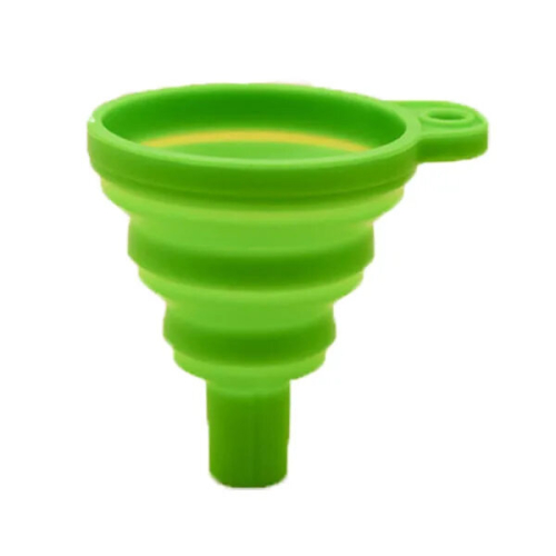 (Green) Engine Funnel Car Universal Silicone Liquid Funnel Washer Fluid ...