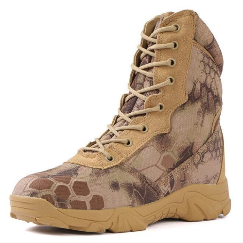(Mud Python pattern, EU 42 / Women UK 9 / Men UK 8) Mens Desert Army ...