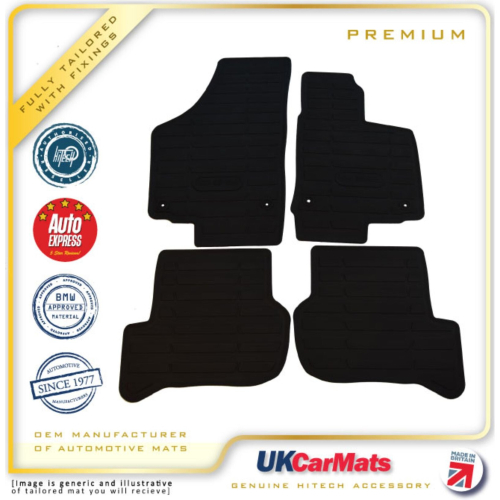 Volkswagen Jetta MK5 2006-2011 Premium Moulded TPE Rubber Car Mats on OnBuy