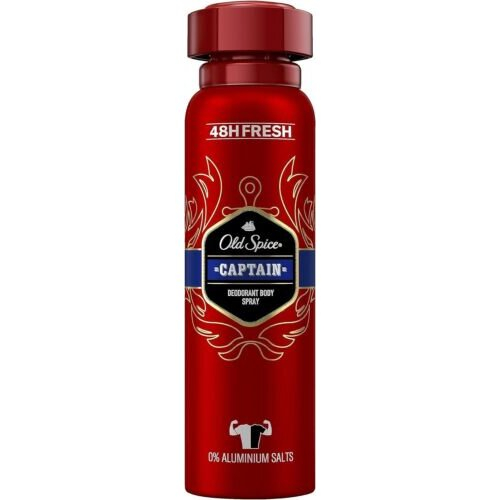 Old Spice Captain Deodorant Body Spray For Men 48H Fresh 150 ml on OnBuy