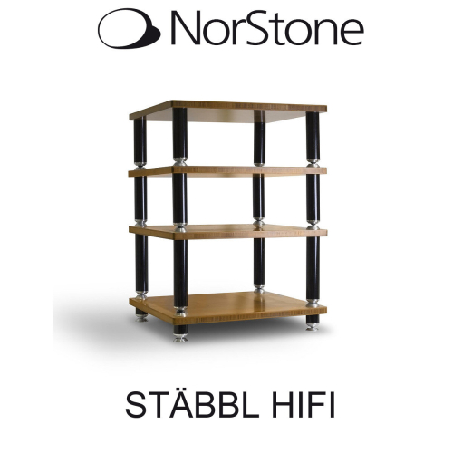 Norstone Stabbl HiFi AV Unit Rack Modular Audiophile Stand Black and ...