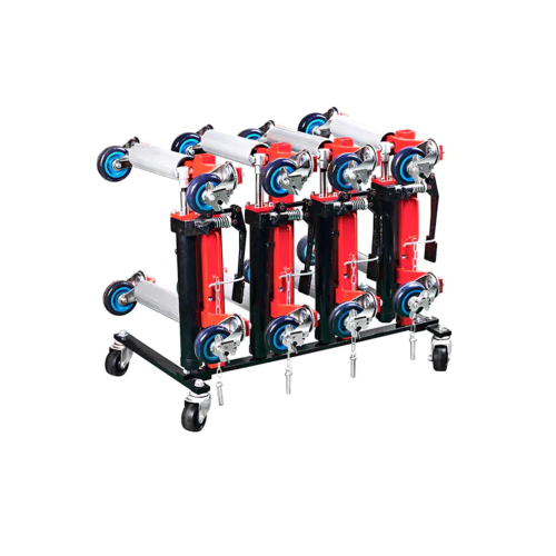 Hydraulic Positioning Wheel Skate Trolley (Vehicle Go Jack Stand Cart ...