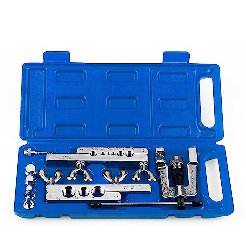 Flaring & Swaging Tool Kit 45 Degree Tubing 1/8 to 3/4 inch for Soft ...