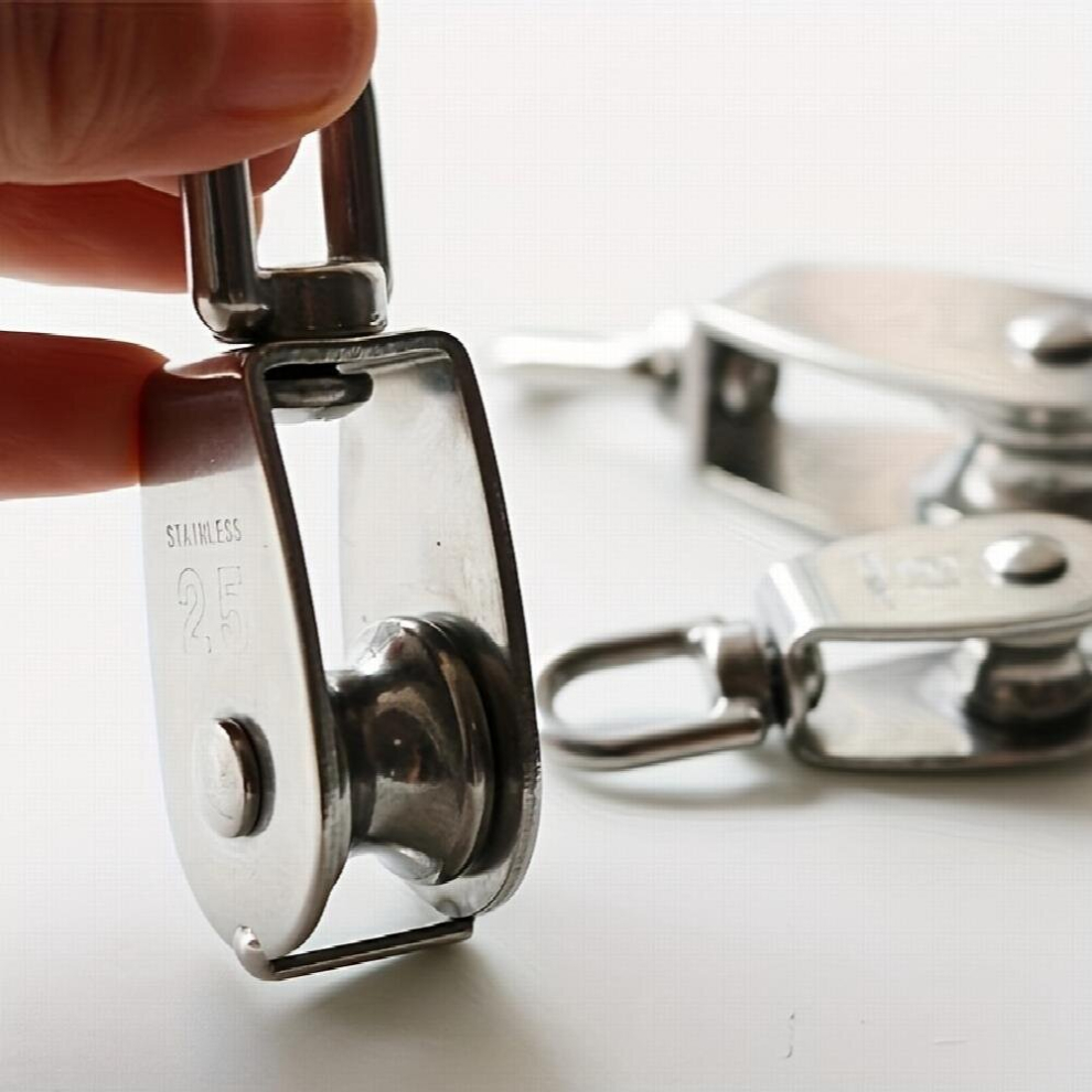 1pc Lifting Pulley Lifting Ring Wire Rope Pulley U shaped Pulley Wire ...