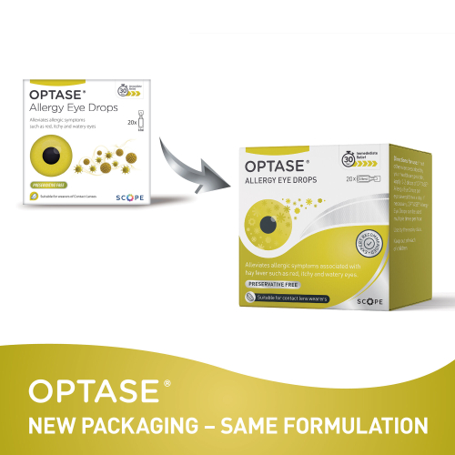 Optase Allergy Preservative Free Eye Drops Single Dose Units (x20) on OnBuy