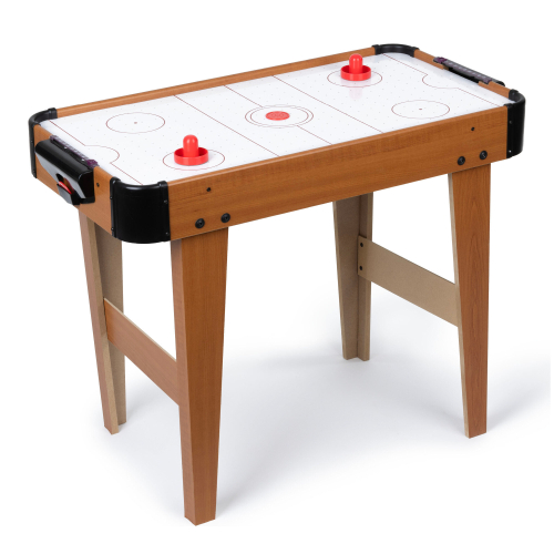 Freestanding Air Hockey Table with Paddle Pushers & Pucks on OnBuy