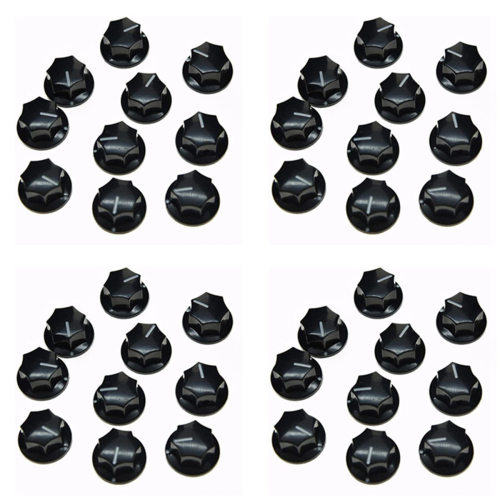 10Pcs Guitar Knobs Amplifier Amp Knob Bass Tone Volume Knobs Brass on OnBuy