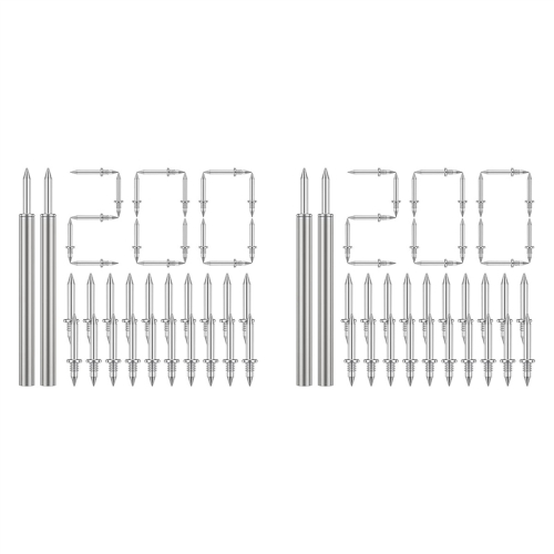 Double-Head Skirting Thread Seamless Nail,Skirting Thread Screws Set on ...