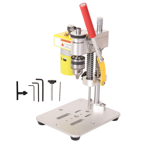 Mini Drill Press Table Machine Benchtop CNC 795 Motor B10 Chuck DIY on OnBuy