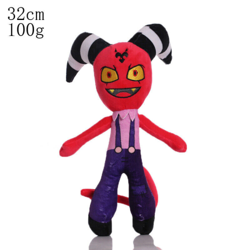 Helluva Boss The Circus Plush Blitzo Devil Doll Stuffed Cartoon Animal ...