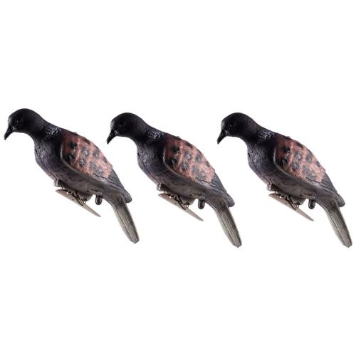 3PC Hunting Dove Scare Pigeon Decoy Decoy Accessory on OnBuy