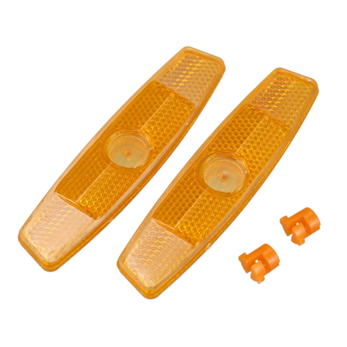 bicycle wheel spoke reflectors Reflective Road /yellow / 1 pair on OnBuy