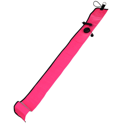 1M Scuba Diving Inflatable Float Signal Tube Sausage,Rose Red on OnBuy