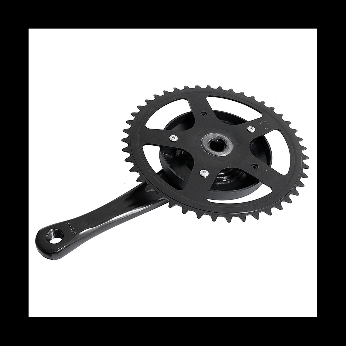 Bicycle Crank Set Single Speed 44T Crankset 170mm Crank Cycling Parts ...
