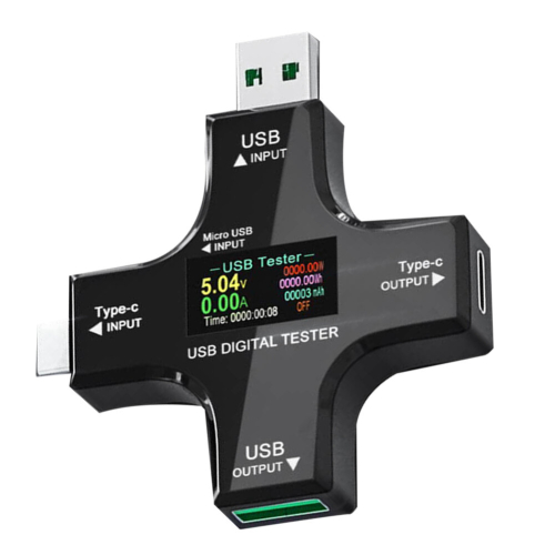 USB Power Meter, Multifunction 2-In-1 USB Type-C Tester on OnBuy