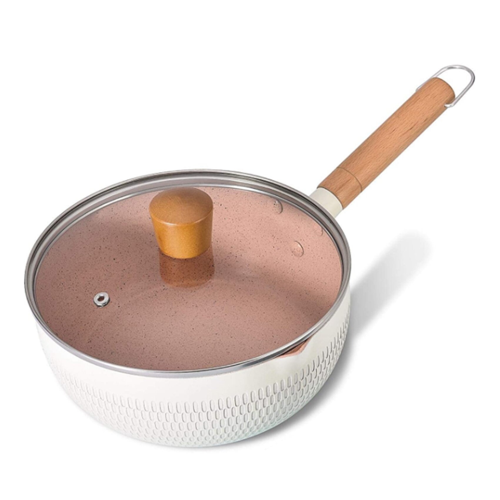 Nonstick Sauce Pan Small Pot with Lid Induction Cooker,Soup Pot on OnBuy