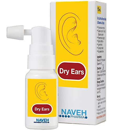 Dry Ears -Swimmers Ear Drops Spray - Ear Drying Drops for Swimmers ...