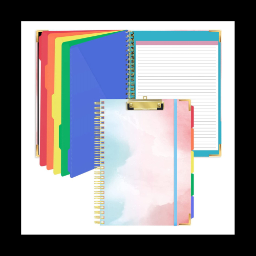 Spiral Clipboard with Refillable Lined Notepad A on OnBuy