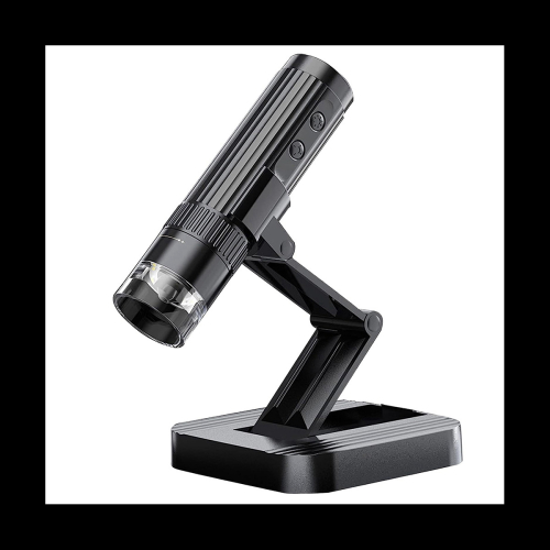 USB Digital Microscope, 50X-1000X Handheld Microscopes Camera, Black on ...