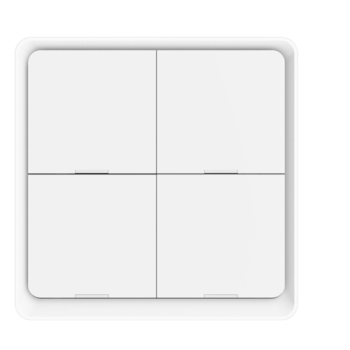 4 Gang Tuya ZigBee Wireless 12 Scene Switch Push Button Controller on OnBuy