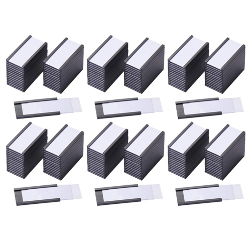 50Pcs Magnetic Label Holders with Data Card Holders (1 x 2 Inch) on OnBuy