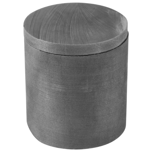 Graphite Melting Crucible Casting With Cover 40*40mm For Silver&black ...