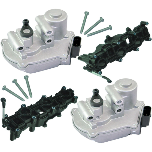 2x INTAKE MANIFOLD 2.7 3.0 TDI + ACTUATORS FOR AUDI A4 A5 A6 Q7 VW ...
