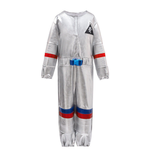 (S (105cm-115cm), Costume A) Kids Astronaut Costume Spaceman Rocket Man ...