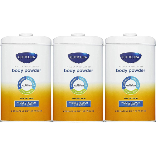 Cuticura Mildly Medicated Talcum Powder, Body Powder, 150g (Pack of 3 ...