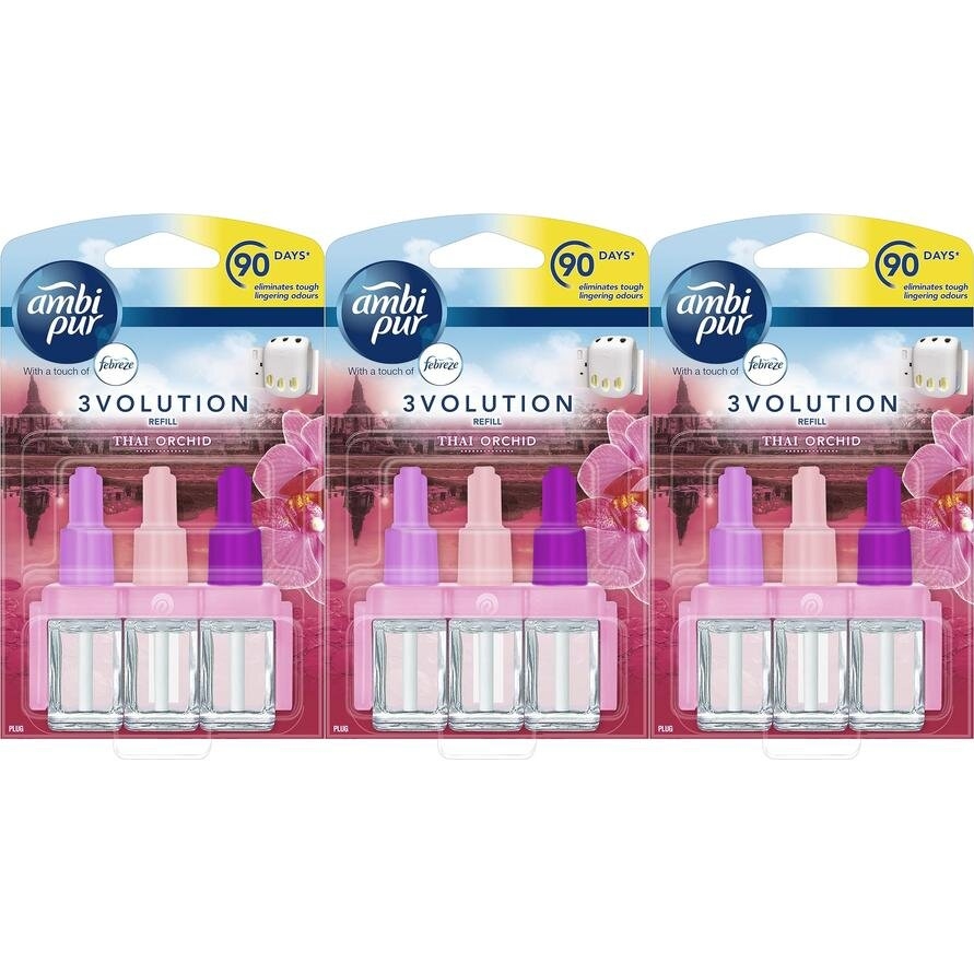 Ambi Pur 3Volution Air Freshener Plug-In Diffuser 1 Refill 20 ml - Thai ...