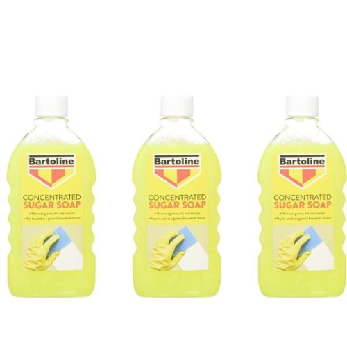 Bartoline Sugar Soap Concentrate, Flask, 500ml 69404811 (Pack of 3) on ...
