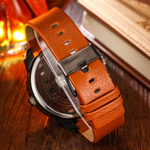 6819 Fashionable Multifunctional Dual Time Zone Quartz Business Sport ...