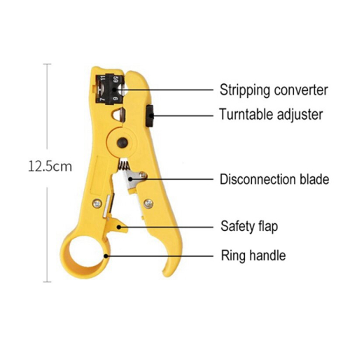 Rj45 Pliers Crimper Cat5 Cat6 Cat7 Network Tool Rg Rj 45 Ethernet Cable ...
