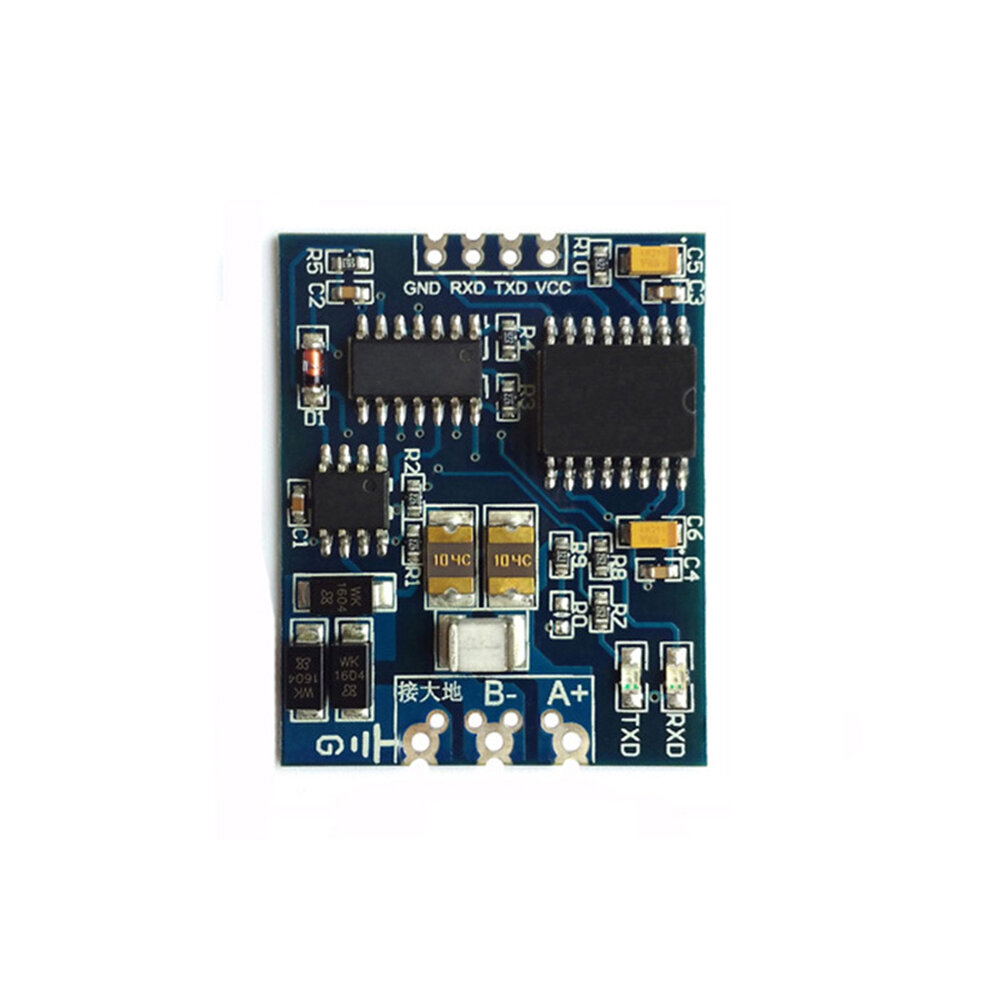 Industrial Grade TTL To RS485 Module RS485 To TTL with Isolated Single-Chip Serial Port UART ...