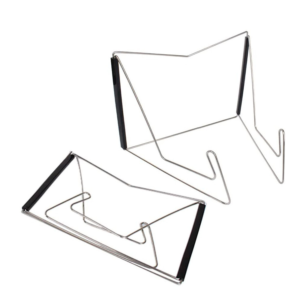 Book Display Stand Textbook Stands Collapsible Metal Bookstand Easel ...