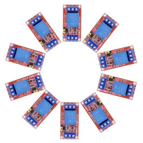 DC 12V Relay Module 1-Channel Relay Switch with Optocoupler Isolation ...