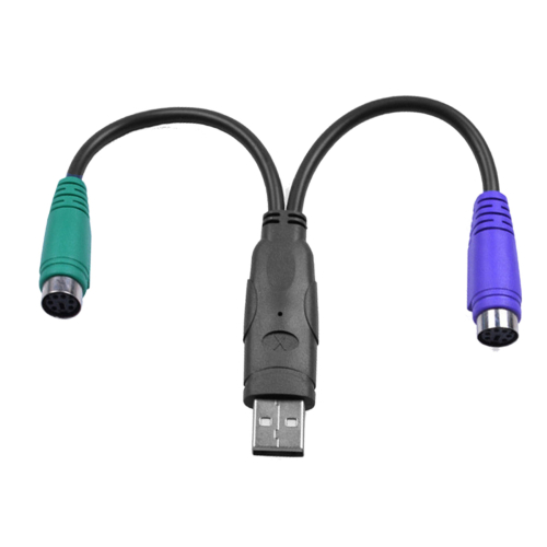 USB to PS2 Cable Male to Female PS/2 Adapter Converter Extension Cable ...