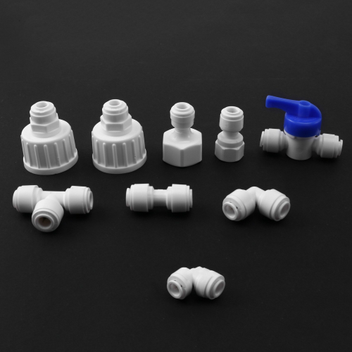 1/4 Quick Connect Pipe Fittings Reverse Connectors Kit for Water Filter ...