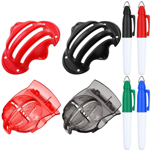 Golf Line Drawing Tool Set Putter Aligning Line Drawing Template Tool 4 ...