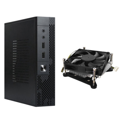 TX02 ITX Case+27mm Cooling Fan for HTPC Chassis Case Mini Desktop ...