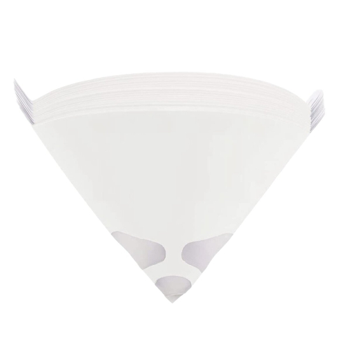 100 Pack 100 Micrometre Paint Cone Paint Strainers with Fine Nylon Mesh ...
