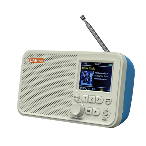 Portable DAB/DAB+ & FM Digital Radio with Bluetooth and TF Card Mp3 ...