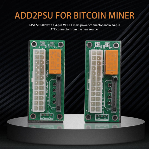 2Pcs Synchronous Power Board Dual PSU Multiple Power Supply Adapter ...